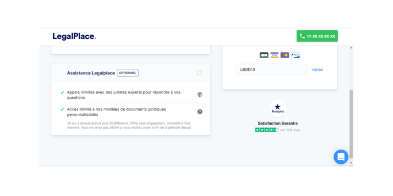 Avis Legalplace - Test de la plateforme de services juridiques en ligne