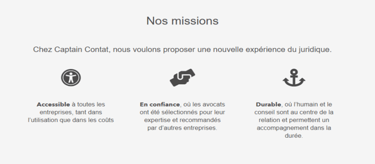 Avis Captain Contrat- Test de la plateforme de services juridiques en ligne